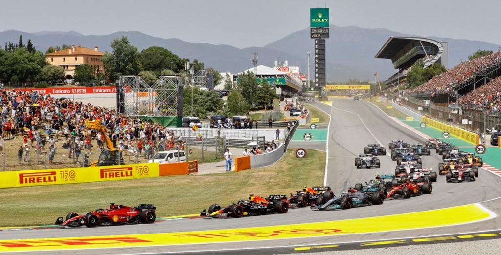 F1 Grand Prix von Spanien und Hotel Hyatt Regency Barcelona Tower 5 ...