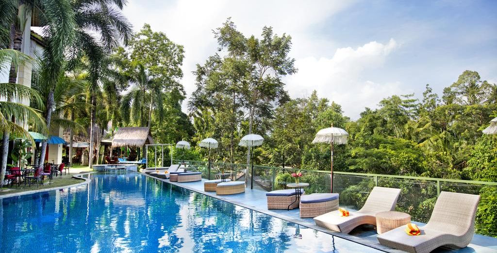 The Mansion Resort Ubud en Novotel Nusa Dua 5* met optionele stopover ...